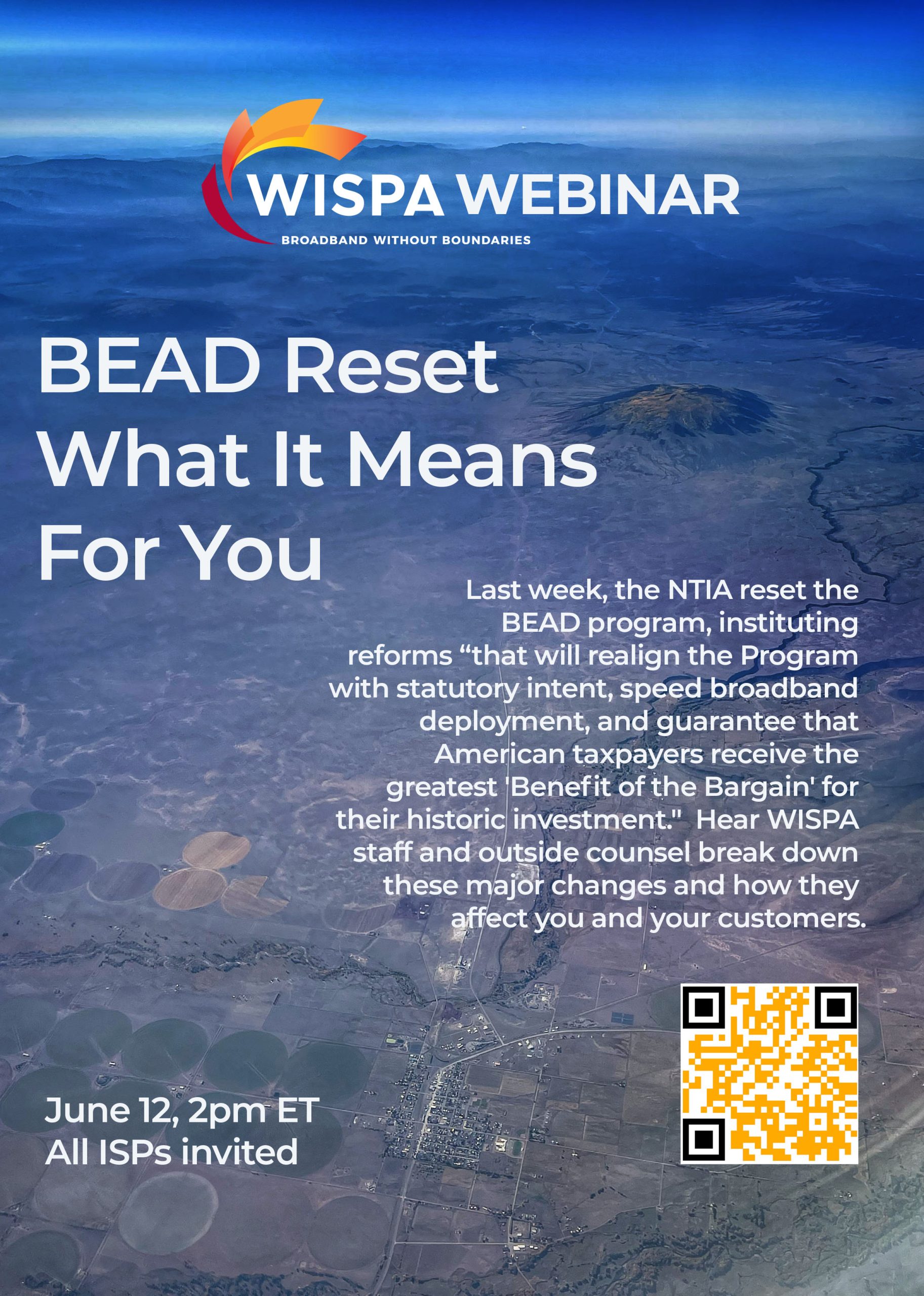 Webinar: BEAD Reset - What It Means for You - WISPA